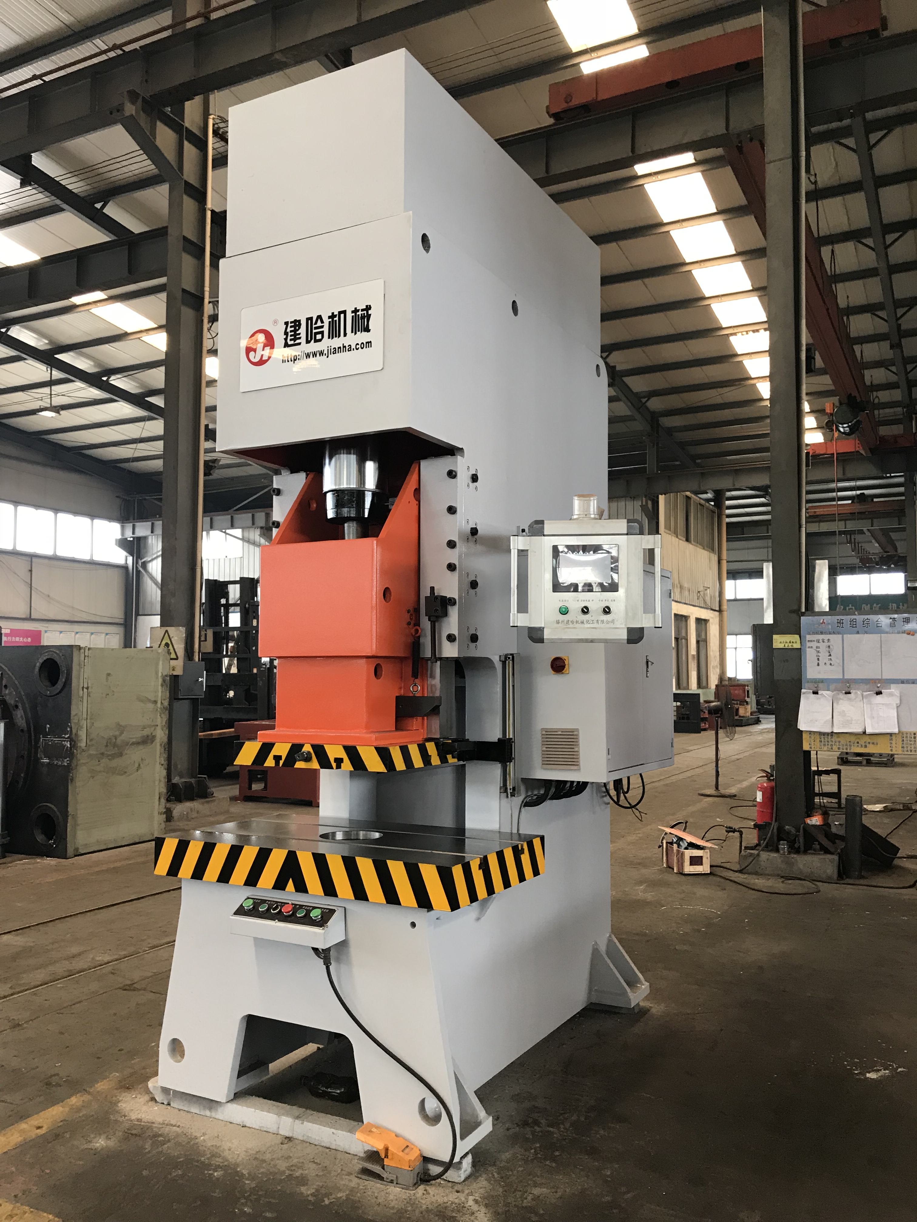 100 Tons hydraulic punch press machine automatic hole punching machine